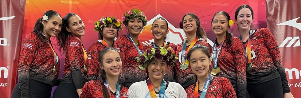 Hawaiian Style Volleyball 16 Black | Blast Athletics